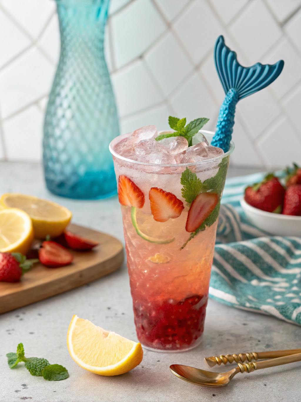 Mermaid Water: 7 Magical Cocktail Recipes to Try at Home - recipe inspire