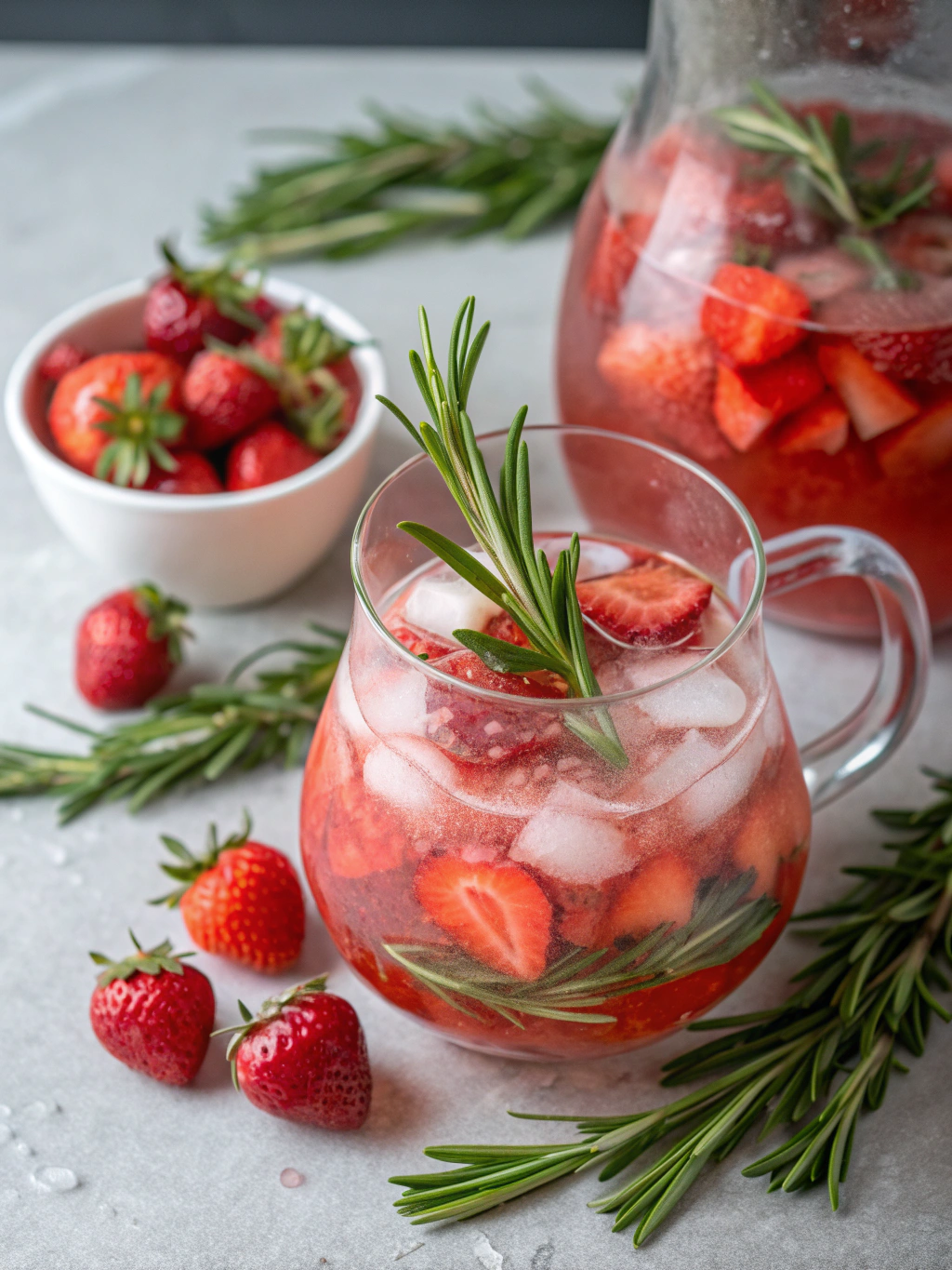 Strawberry Rosemary Gin Smash Punch: 7 Secrets for the Best Batch ...